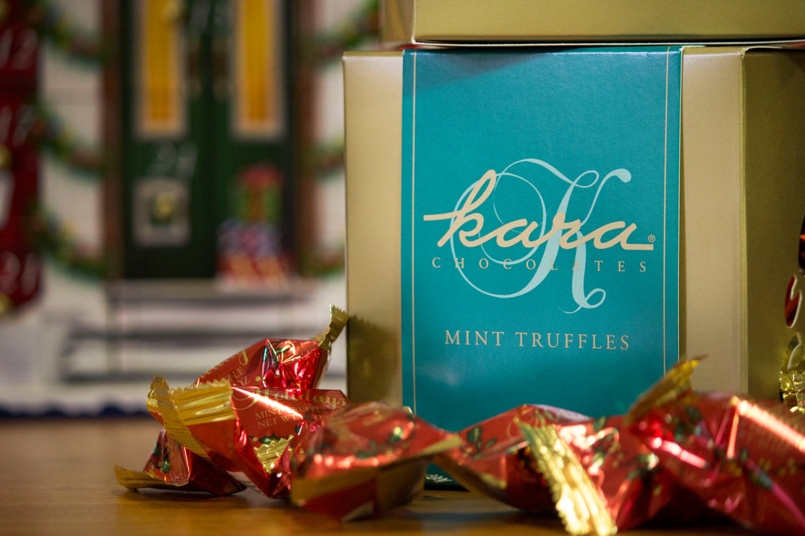 Mint Truffles – Kara Chocolates